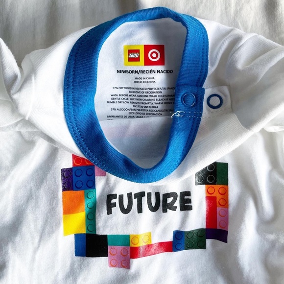Lego | One Pieces | Lego X Target Newborn Build The Future Blocks White ...